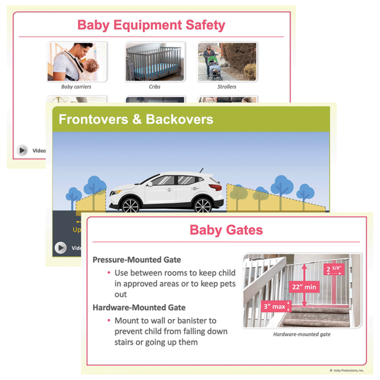 NEW: Understanding Infant & Child Safety PowerPoint Class | InJoy ...